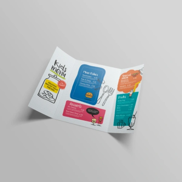Takeaway Menu | Print Traders Ltd