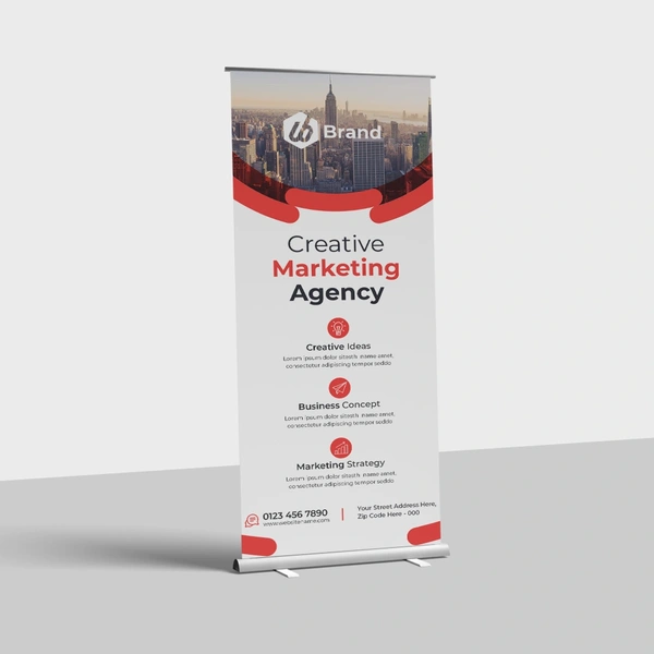 Standard Roller Banners | Print Traders Ltd