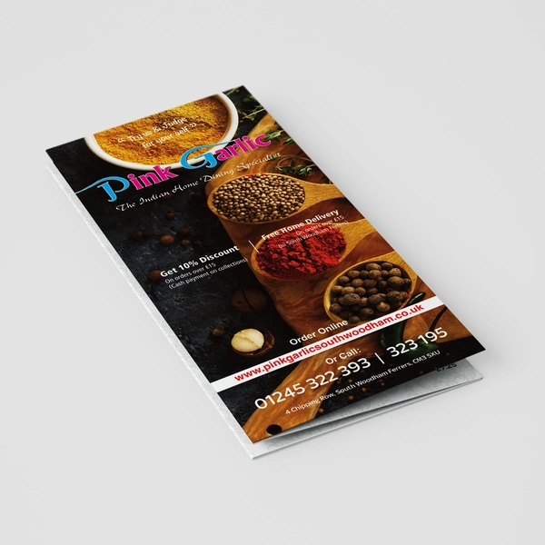 Takeaway Menu | Print Traders Ltd
